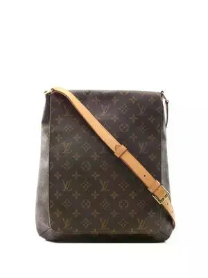 LOUIS VUITTON 2001 Monogram Adjustable Shoulder Bag