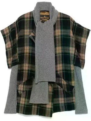 VIVIENNE WESTWOOD Tartan-check Jacket - Green