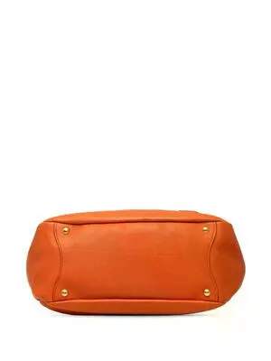 Prada Vitello Daino Side Pocket Shoulder Bag