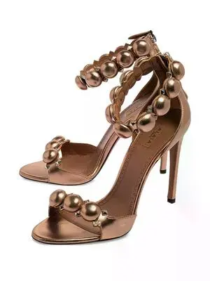 Alaïa 115mm Leather Sandals