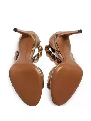 Alaïa 115mm Leather Sandals