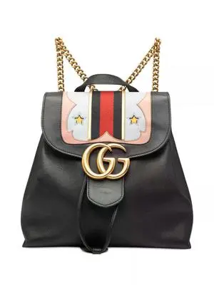Gucci Gold Tone Backpacks