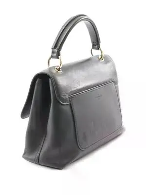 LOUIS VUITTON 2017 Monogram Embossed Leather Handbag