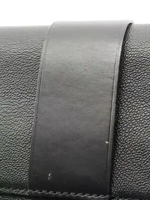 LOUIS VUITTON 2017 Monogram Embossed Leather Handbag