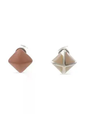 Hermès 2010s Medor Guyne Pm Earrings - Brown