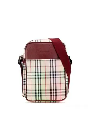 Burberry House Check Canvas Crossbody Bag