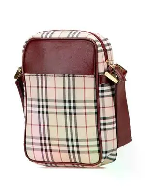 Burberry House Check Canvas Crossbody Bag