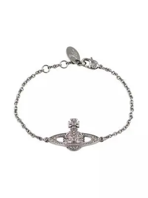 VIVIENNE WESTWOOD Mini Orb Charm Bracelet - Silver