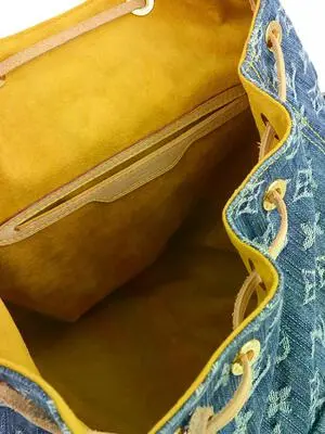 LOUIS VUITTON 2006 Sac A Dos Gm Denim Backpack