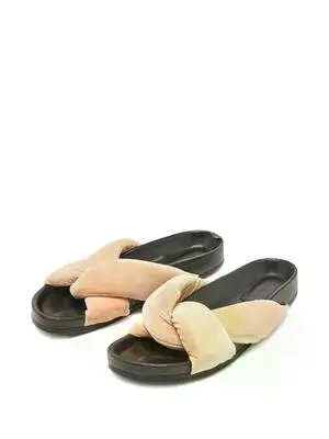 Chloé Velvet Slides