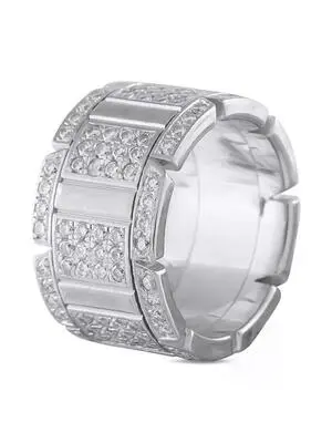 CARTIER 18k White Gold Diamond Ring - Silver
