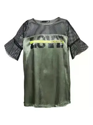 Moschino Mesh-insert Top