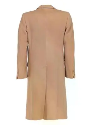 A.N.G.E.L.O. VINTAGE CULT 1970s Double-breasted Wool-cashmere Coat - Neutrals