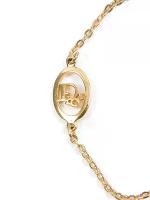 Dior 1990s Cd Chain Bracelet