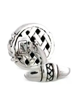 SCOTT KAY Braided-detail Cufflinks
