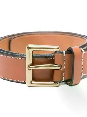 Gianfranco Ferre 1990s Stitched Belt