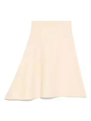 JIL SANDER Angie Midi Skirt - Neutrals
