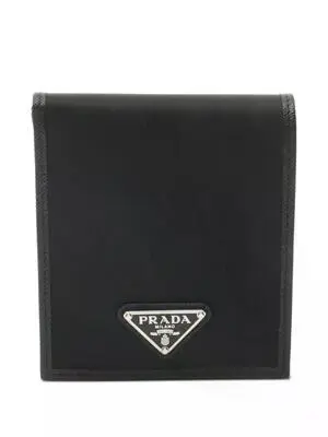 Prada 2020s Triangle-logo Wallet - Black
