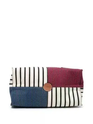 Loewe Large Stripes Cushion Tote Bag - Red