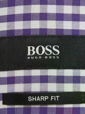 BOSS Pre-owned Checked Cotton Shirt