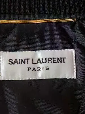 Saint Laurent Satin Bomber Jacket