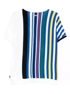 Versace 2000s Striped Cotton Sweater