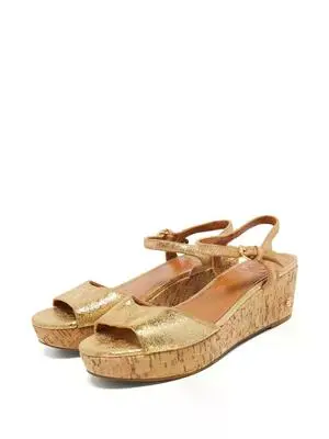 Tory Burch 60mm Abena Platform Wedge Sandals