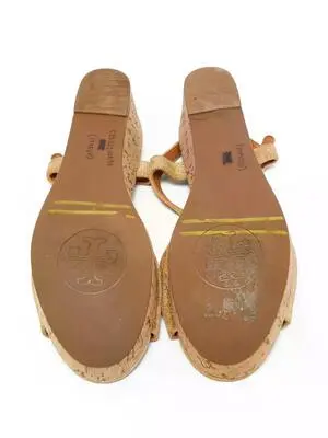 Tory Burch 60mm Abena Platform Wedge Sandals