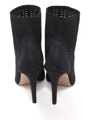 GIANVITO ROSSI 115mm Peep-toe Stiletto Boots
