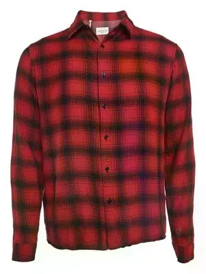 Sandro Plaid Cotton Shirt