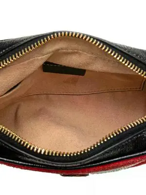 Gucci Mini Suede Ophidia Crossbody Bag - Red