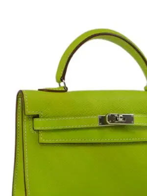Hermès 2011 Tiny Kelly Two-way Handbag - Green