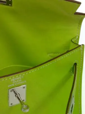 Hermès 2011 Tiny Kelly Two-way Handbag - Green