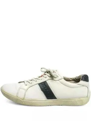 Prada Logo-debossed Low-top Sneakers