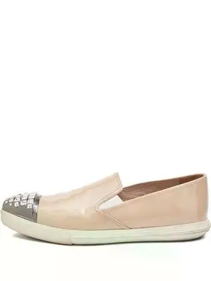 Miu Miu Paneled Flats For Women