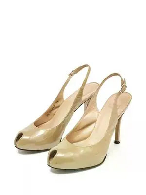 STUART WEITZMAN Peep-toe Heeled Pumps