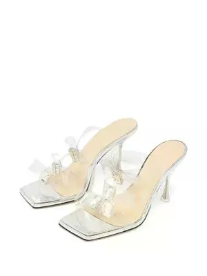 Mach & Mach 90mm Clear-straps Sandals