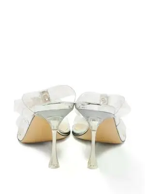 Mach & Mach 90mm Clear-straps Sandals