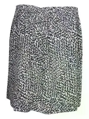 Celine Polka-dot Drawstring Mini Skirt