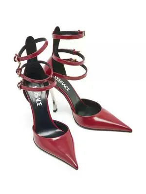 Versace Leather Heeled Pumps