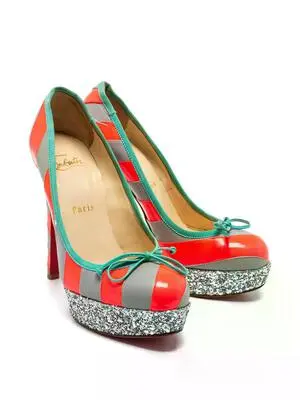 CHRISTIAN LOUBOUTIN 125mm Striped Pumps