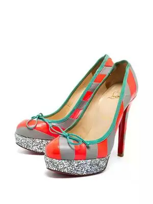 CHRISTIAN LOUBOUTIN 125mm Striped Pumps
