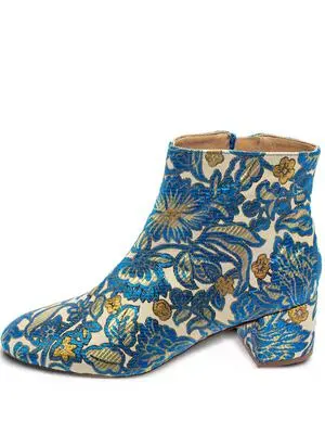 Tory Burch 50mm Brocade-effect Boots