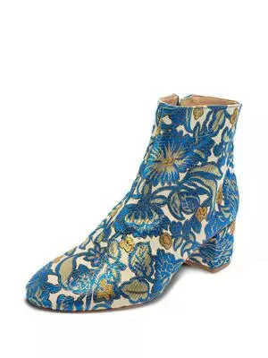 Tory Burch 50mm Brocade-effect Boots