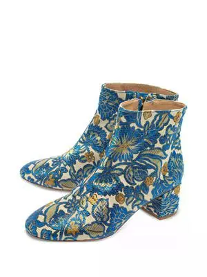 Tory Burch 50mm Brocade-effect Boots