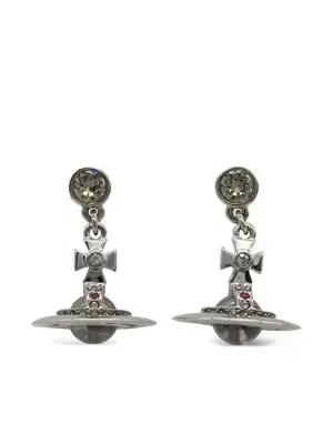 VIVIENNE WESTWOOD 2020s Orb Drop Earrings - Silver