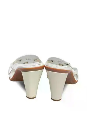 TOD'S 95mm Leather Stiletto Sandals