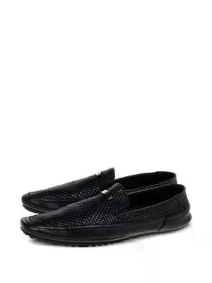 Versace Leather Loafers