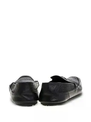 Versace Leather Loafers