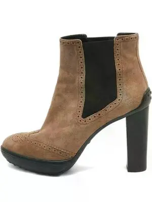 TOD'S Vintage 115mm Suede Boots